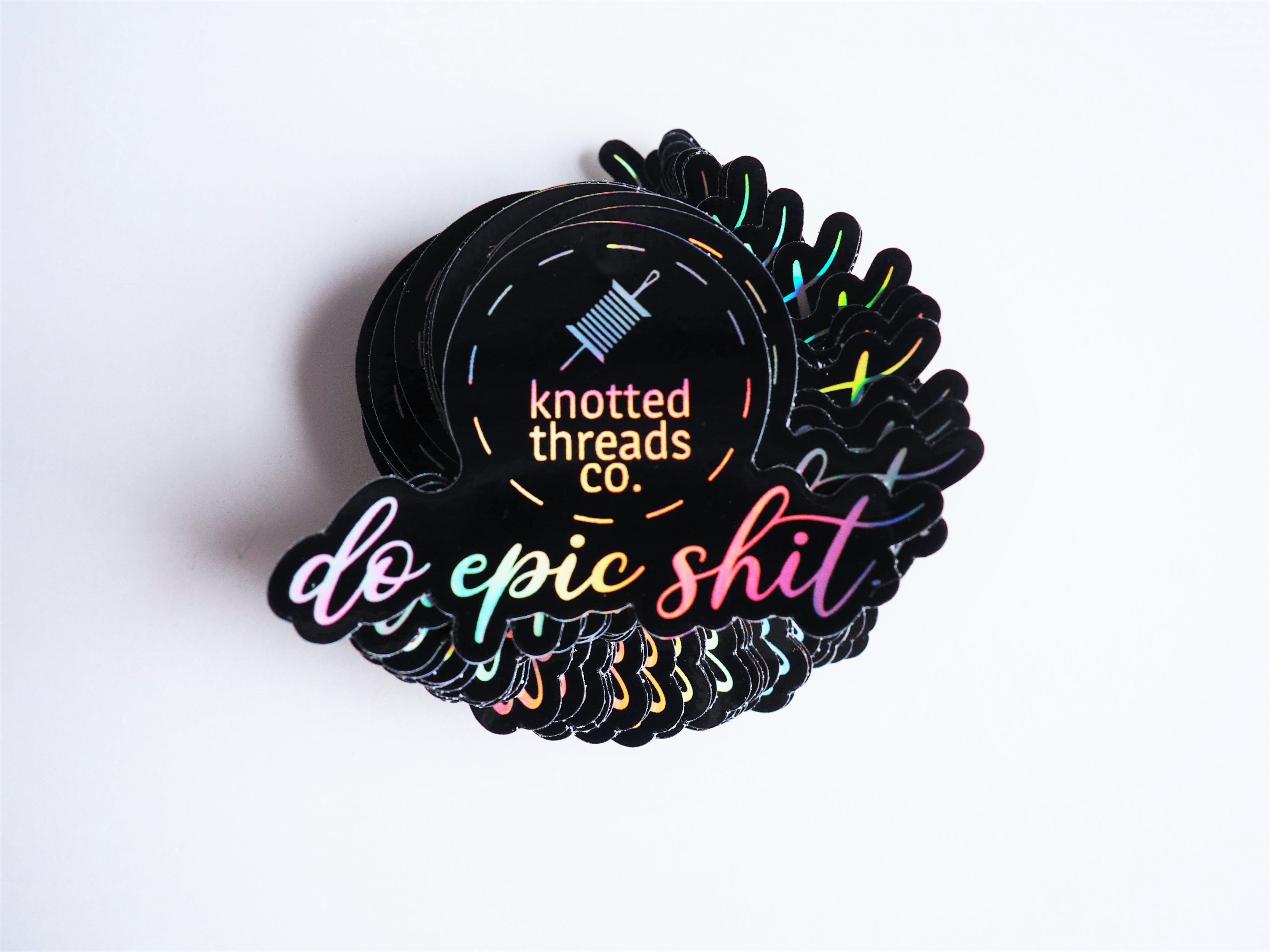Stickers & Labels – Knotted Threads Co., LLC