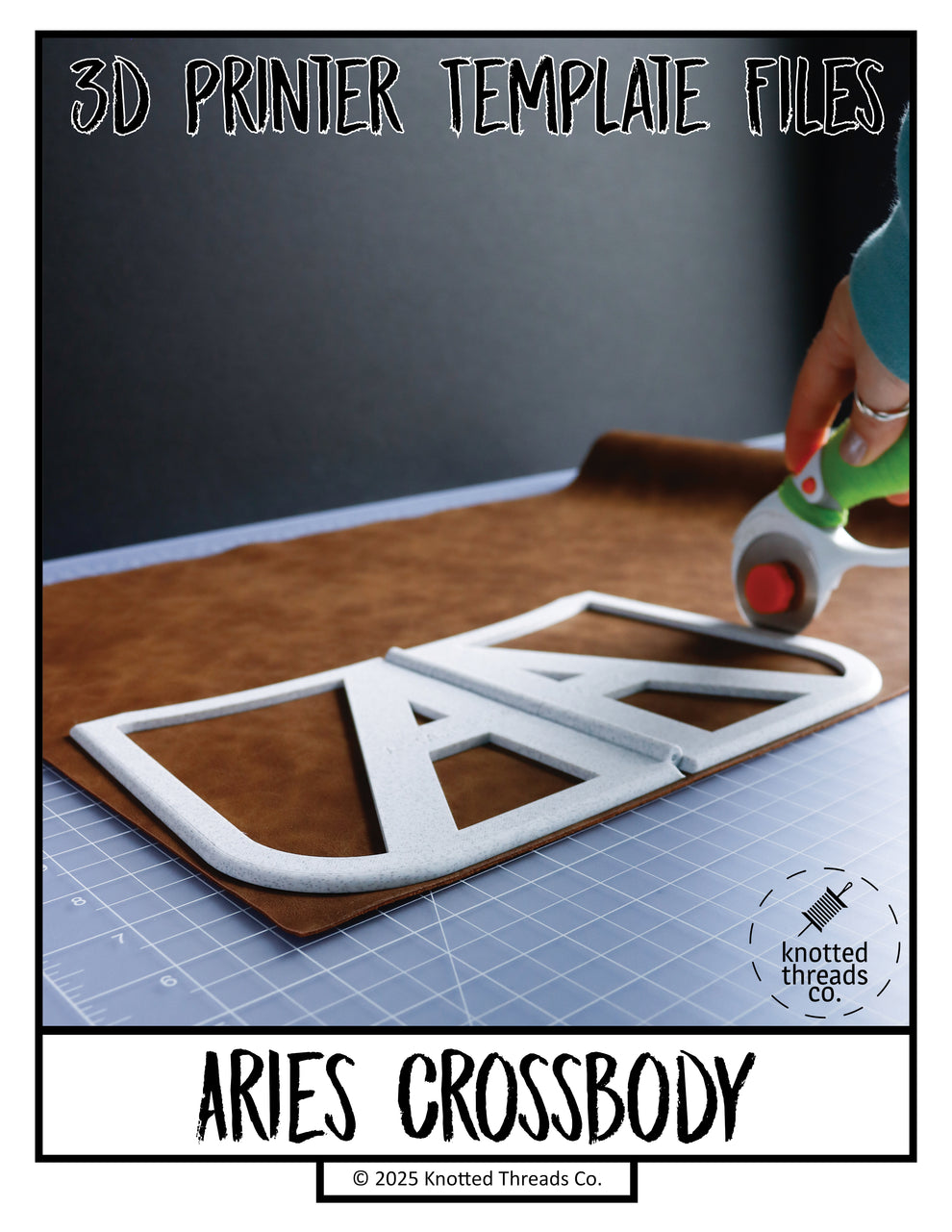 3D Printer .STL Template Files: Aries Crossbody – Knotted Threads Co., LLC
