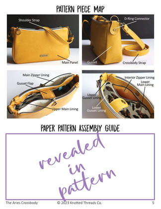Aries Crossbody PDF Pattern – Knotted Threads Co.