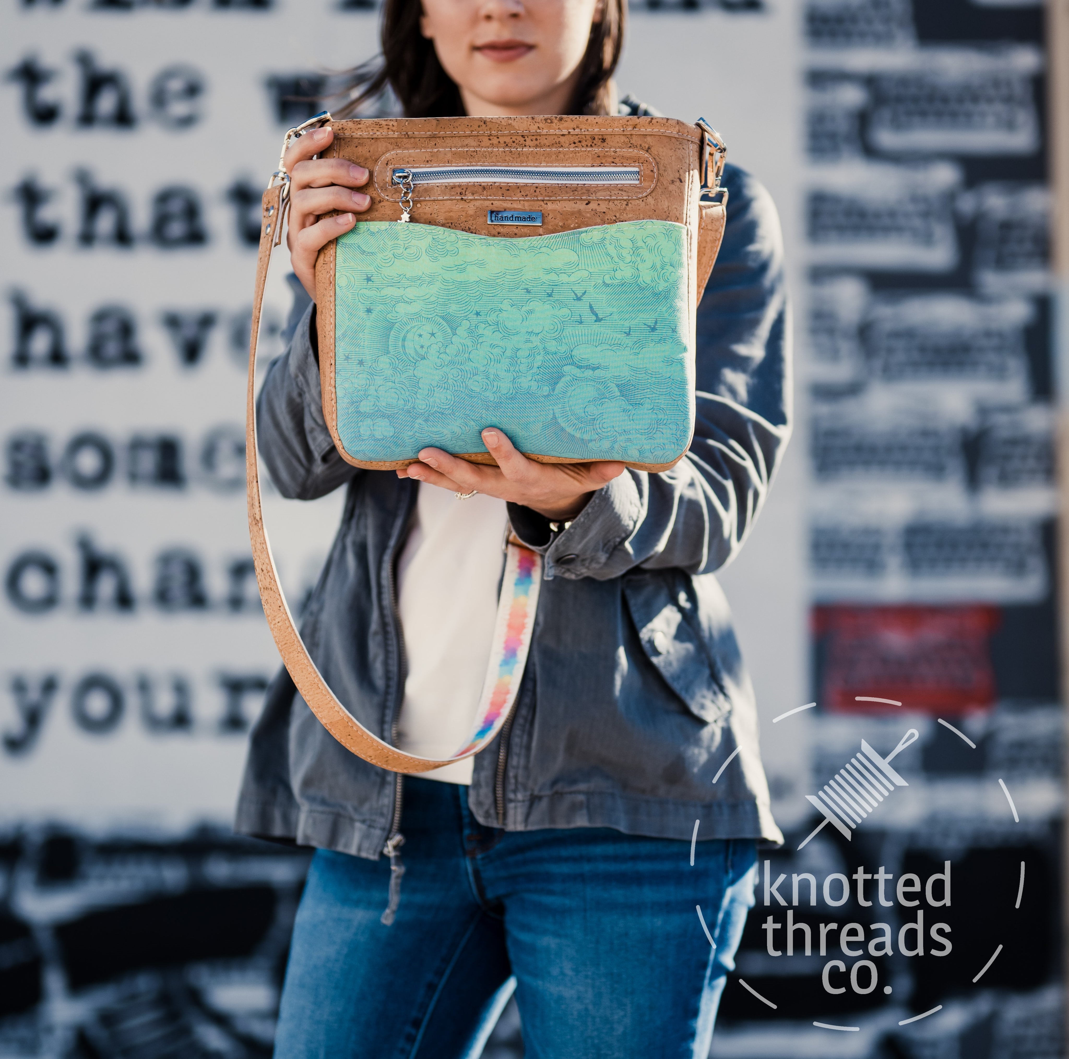 Gaia Crossbody PDF Pattern – Knotted Threads Co.